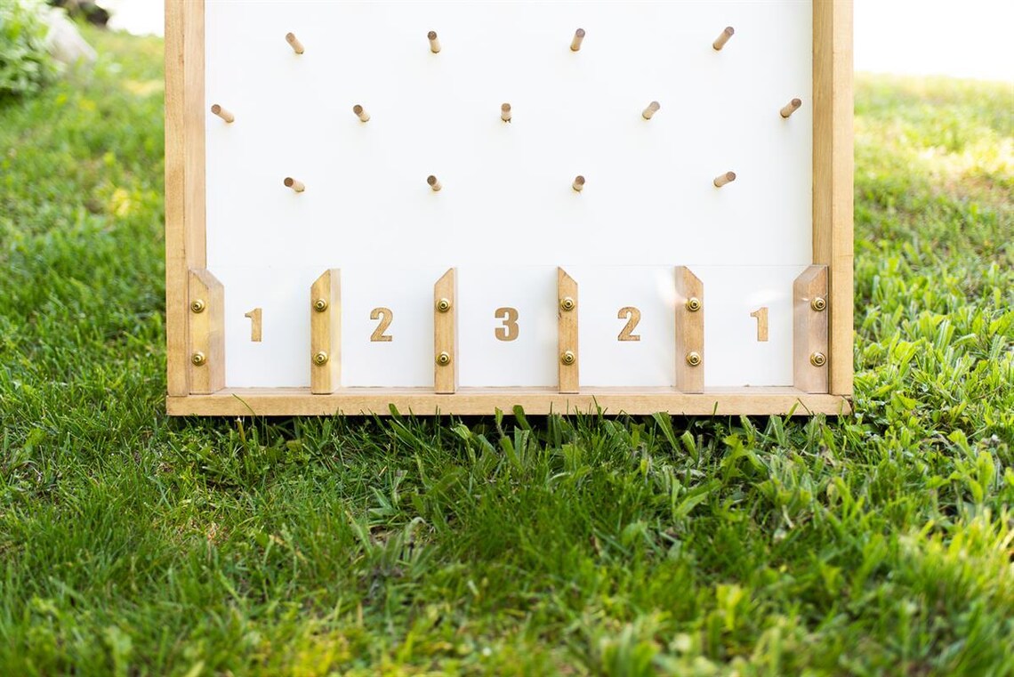 DIY Modern Kids Play Plinko Board, Play Plinko Board, Woodworking ...