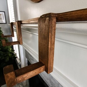 Wooden Stockings Holder, DIY Stockings Holder, Stockings Holder ...