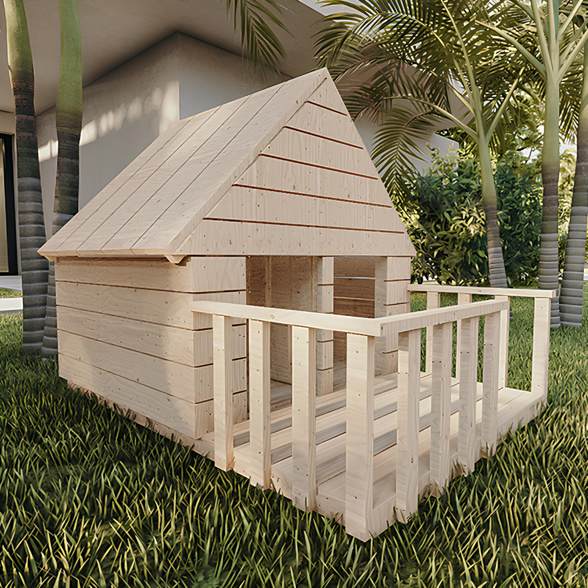 DIY Double Dog House, Double Dog House, Woodworking Modern Dog House ...