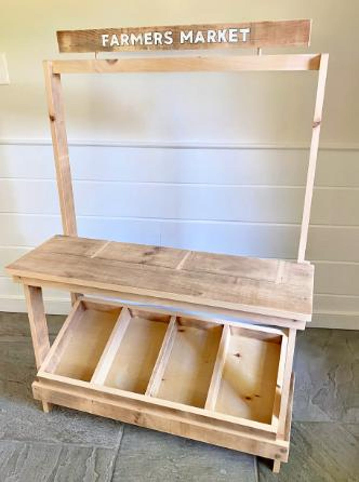 DIY Kids Play Farmer's Market Stand, Kids Play Market Stand ...