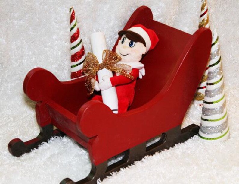 Wooden Christmas Sleigh DIY, Wood Sleigh, Christmas Wood Sleigh ...