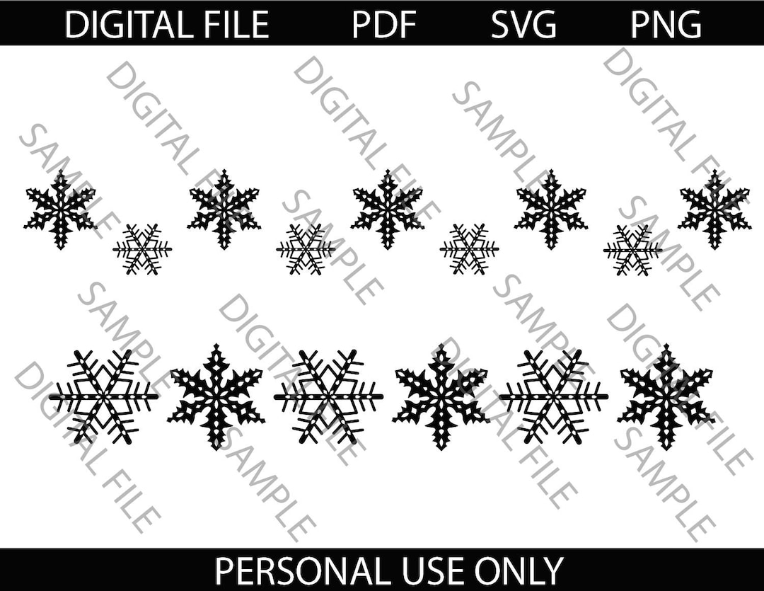 Vintage Pyrex Snowflake Pattern Cut File - Etsy