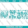 Pyrex Vintage Kitchen (.svg) Pattern Downloads! Editable Vector Files ...