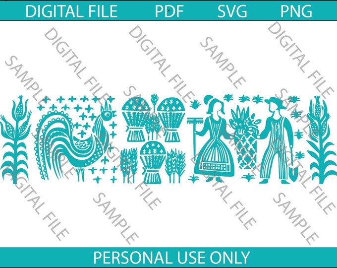 Pyrex Butterprint Refrigerator SET of 4 / Vintage Pyrex Amish Farmer ...