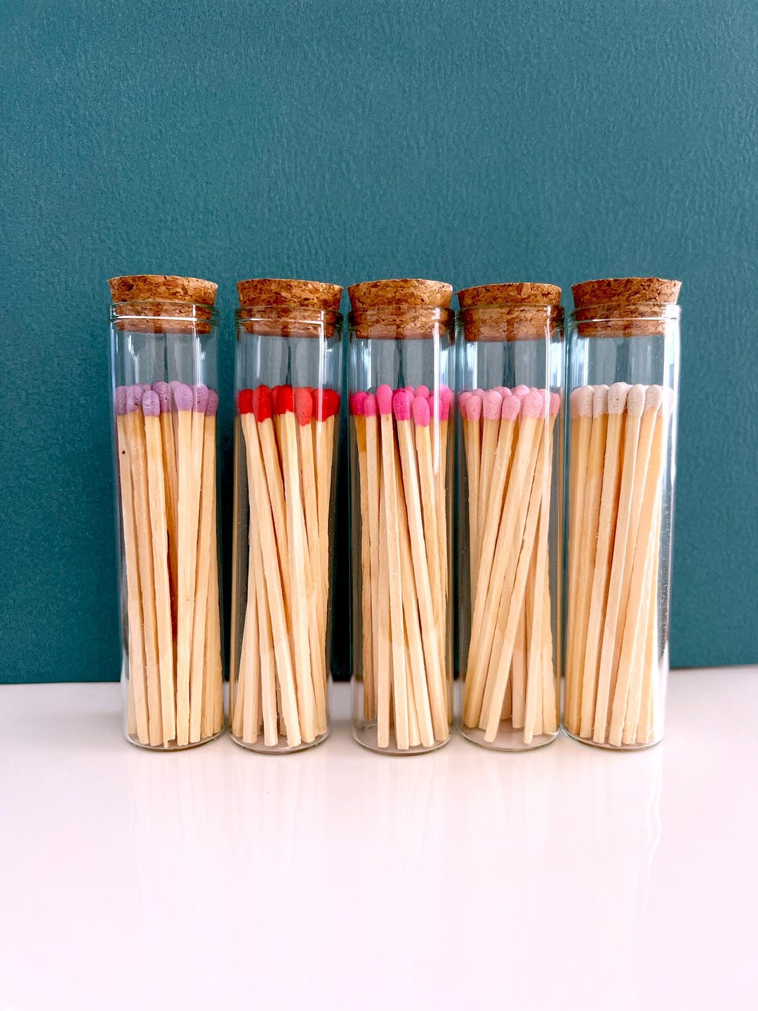 Colorful Matches: Extra Long 3" Decorative Matches - Etsy