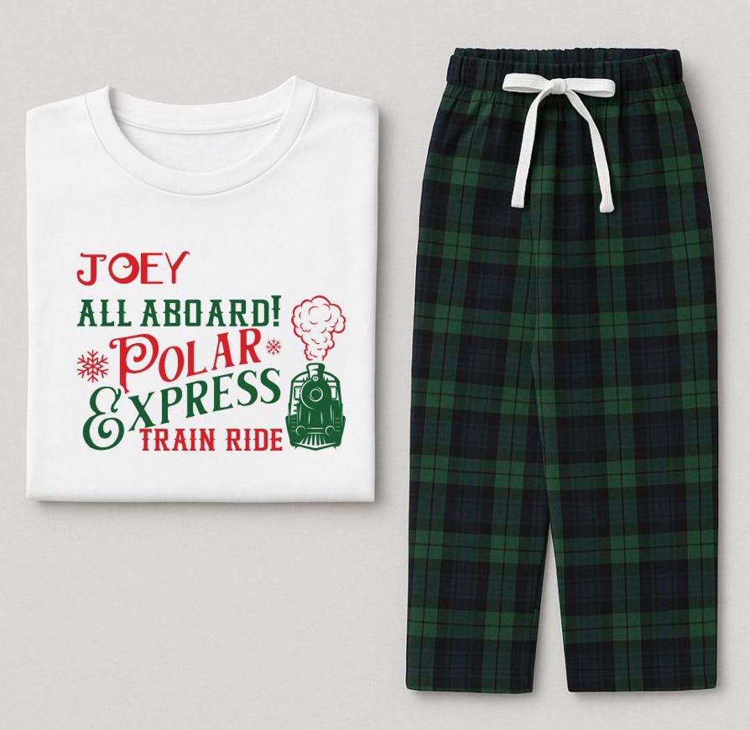 Polar Express Pyjamas for All the Family, Matching Loungewear ...