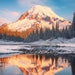 Mount Baker Washington Art Print | Washington Mountain Print | Mount ...