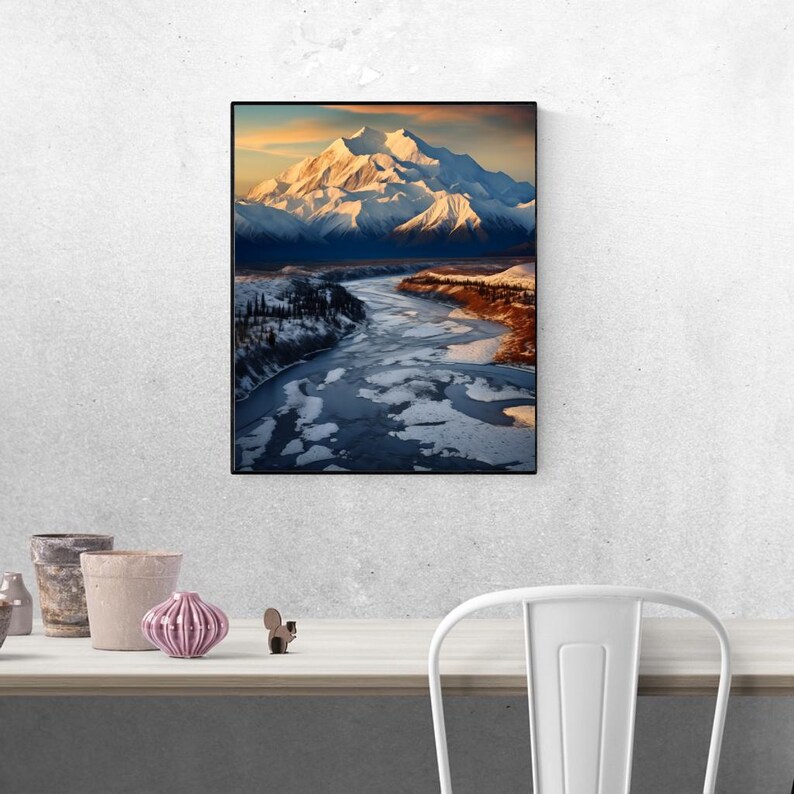 Denali National Park Alaska | Denali National Park Print | Denali ...