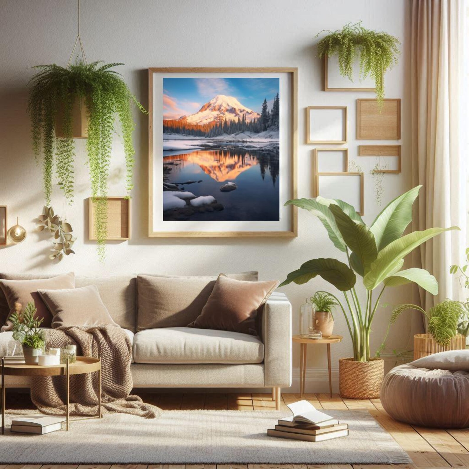 Mount Baker Washington Art Print | Washington Mountain Print | Mount ...