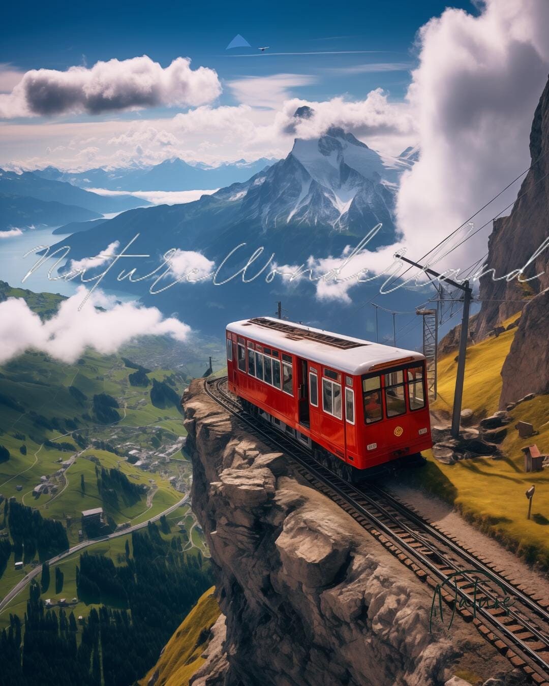 Mount Pilatus Print | Mount Pilatus Poster | Switzerland Art | Swiss ...