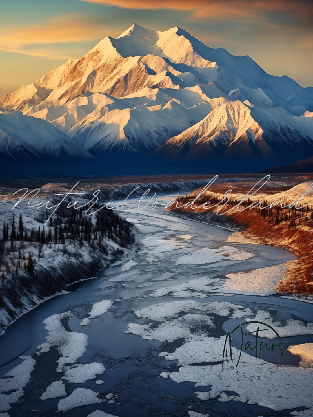 Denali National Park Alaska | Denali National Park Print | Denali ...