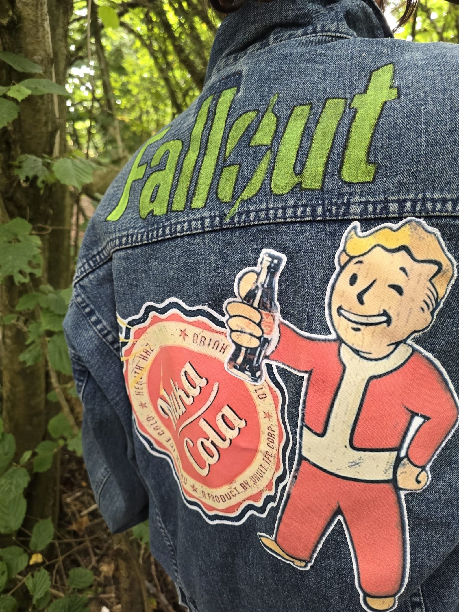 Custom Listing** Custom Patched Denim Jacket Adult - Etsy