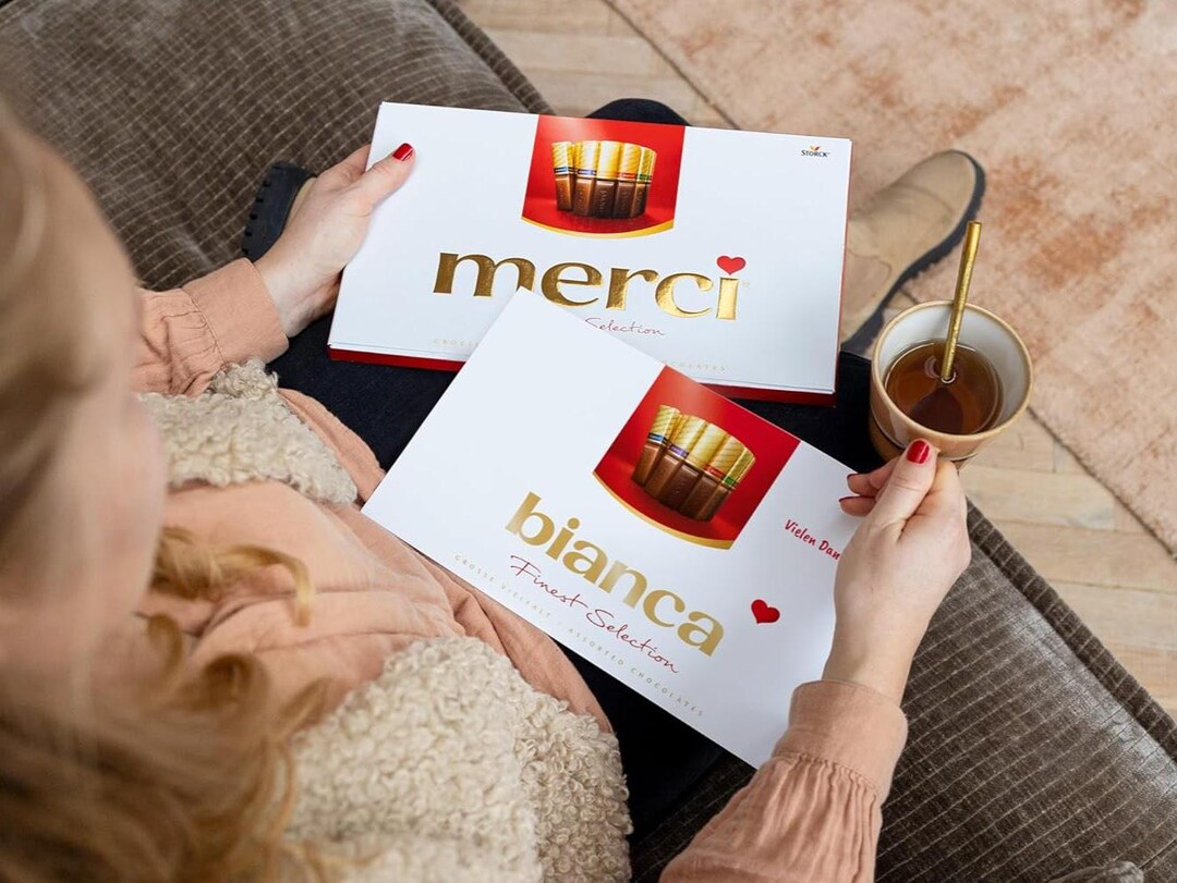 Branded Chocolate Gifts | Personalized Merci, Côte D'or, Twix | Unique ...