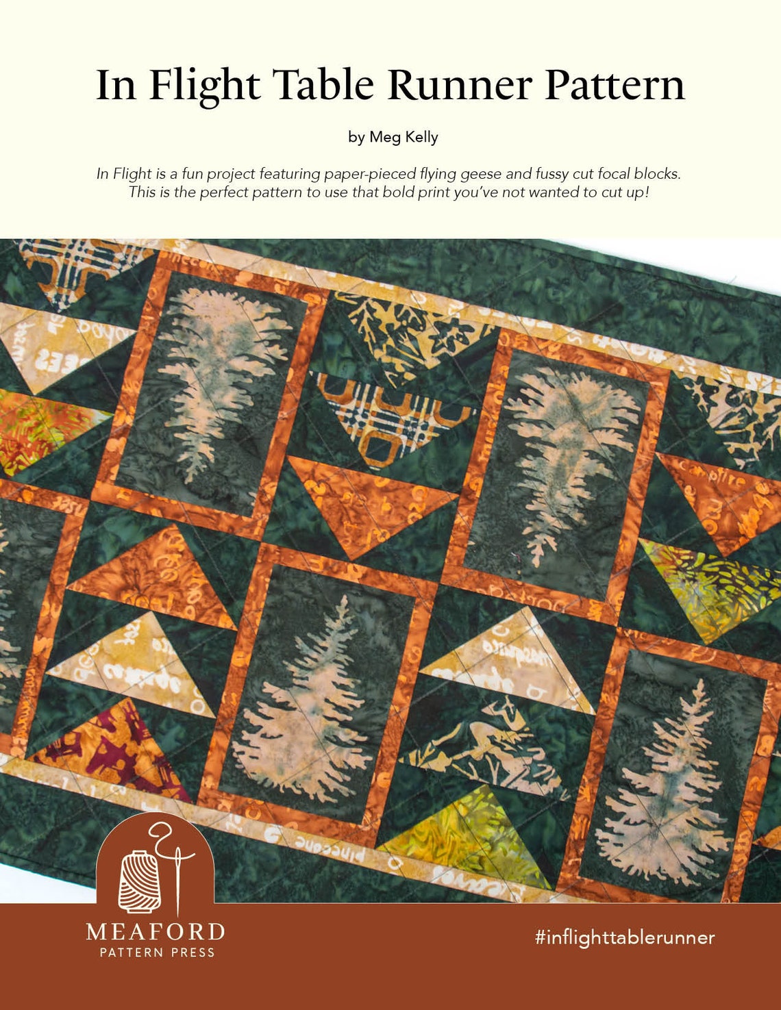 PDF Pattern for Foundation Paper Pieced FPP Table Runner Quilt - Etsy