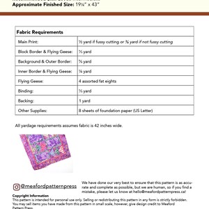 PDF Pattern for Foundation Paper Pieced FPP Table Runner Quilt - Etsy