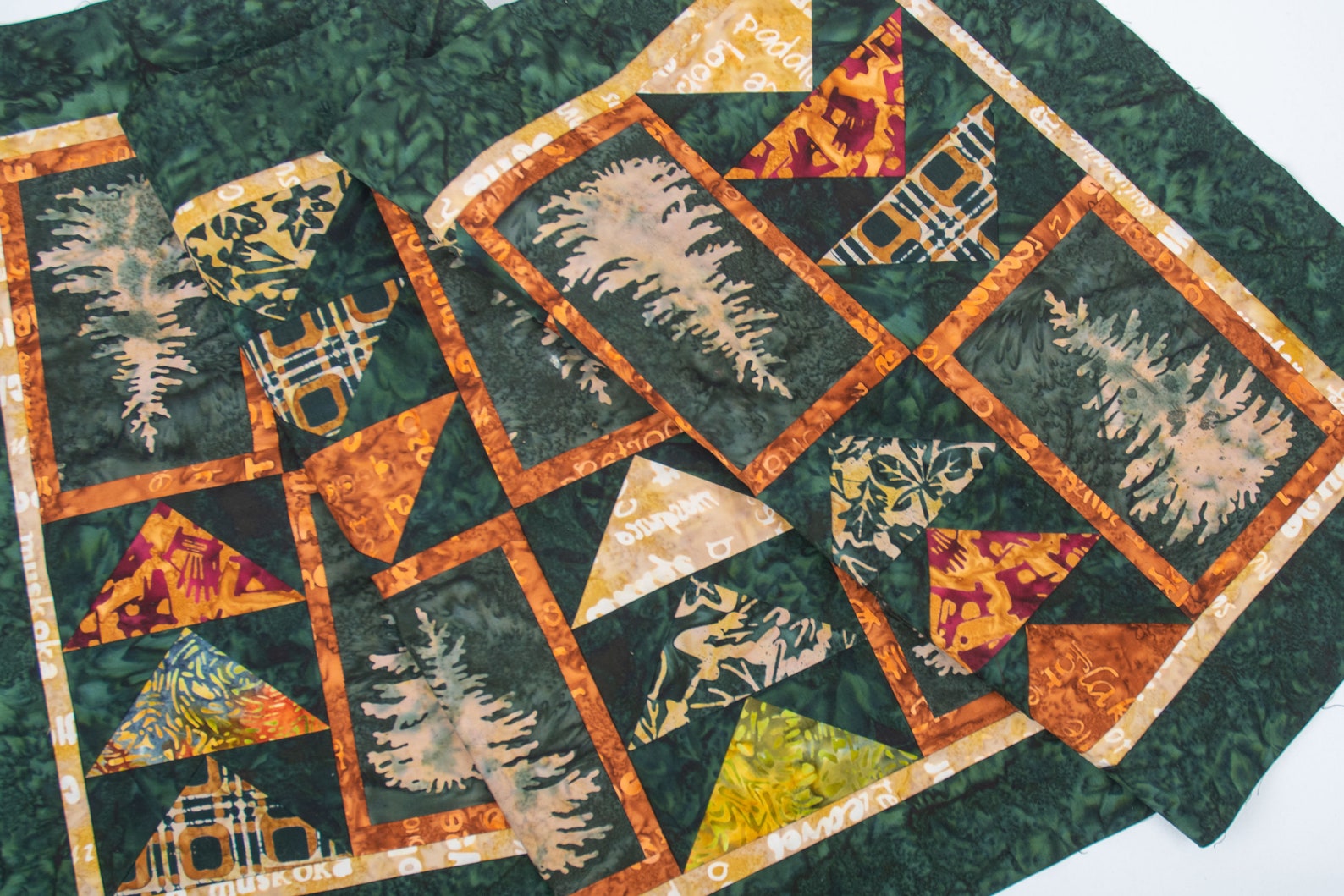 PDF Pattern for Foundation Paper Pieced FPP Table Runner Quilt - Etsy