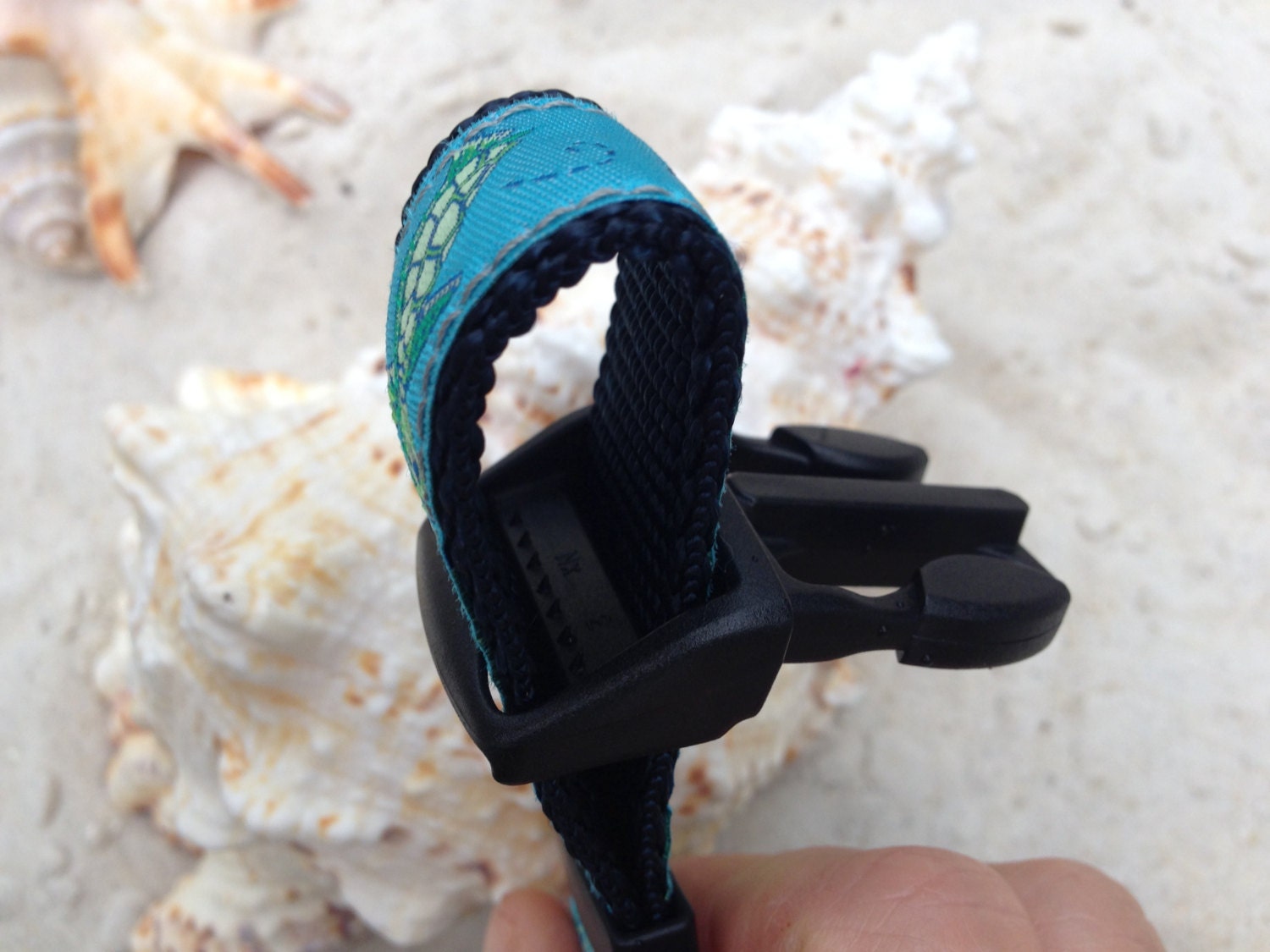 Sea Turtles Dog Collar with Stainless Steel D ring 1 | Etsy