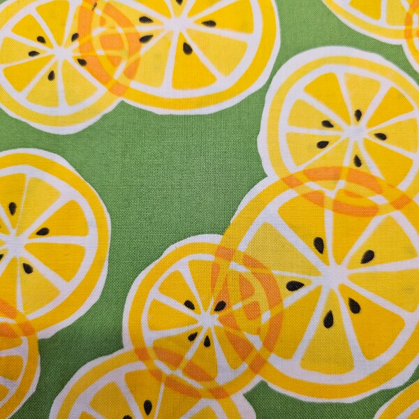 Lemon Lime Fabric - Etsy