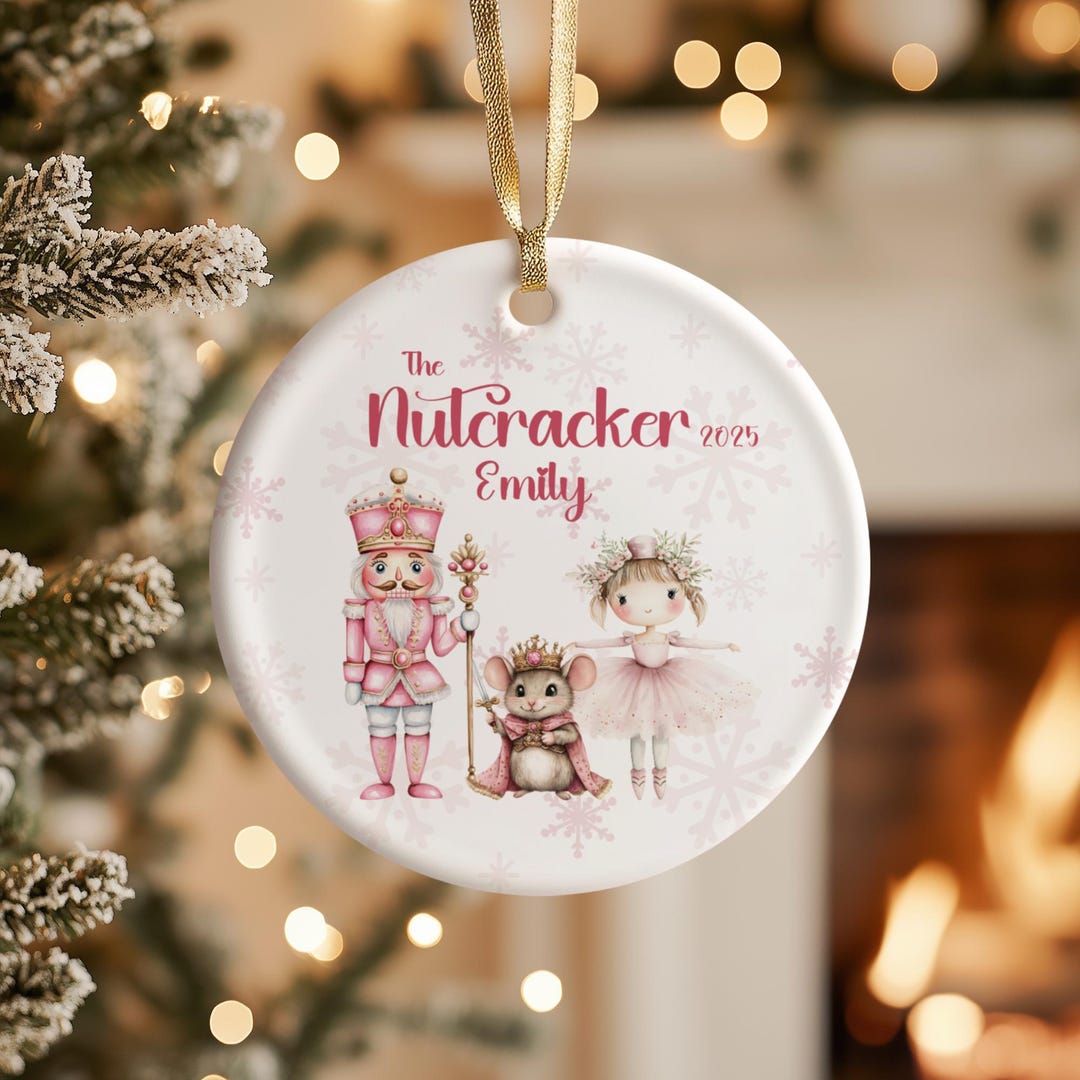 Personalized Nutcracker Ornament: Custom Name Christmas Keepsake - Etsy