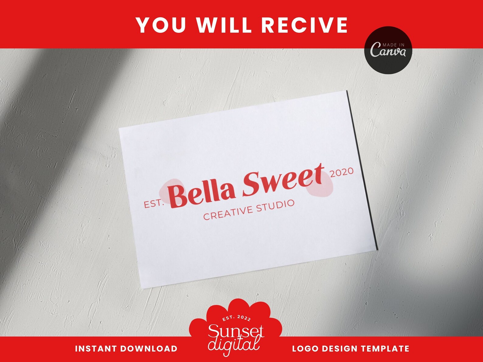 Pastel Logo Design Templates - Customizable Pastel Logo Design Instant ...