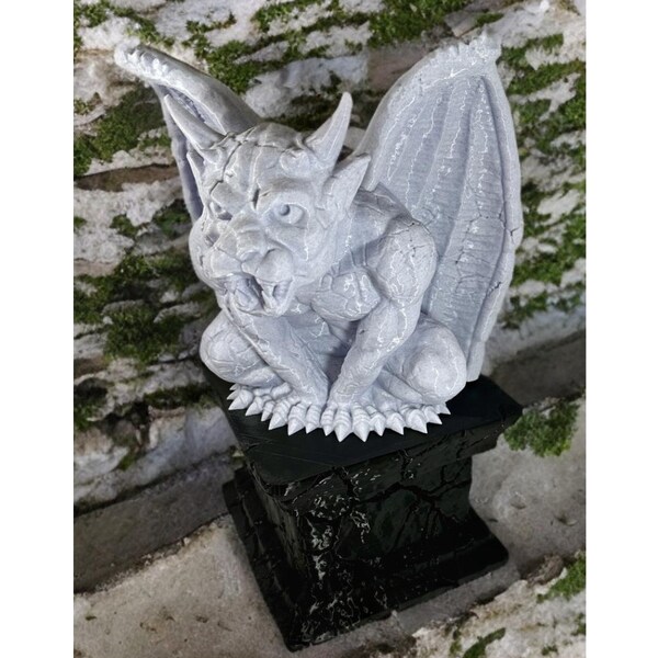 Gothic Statue - Etsy