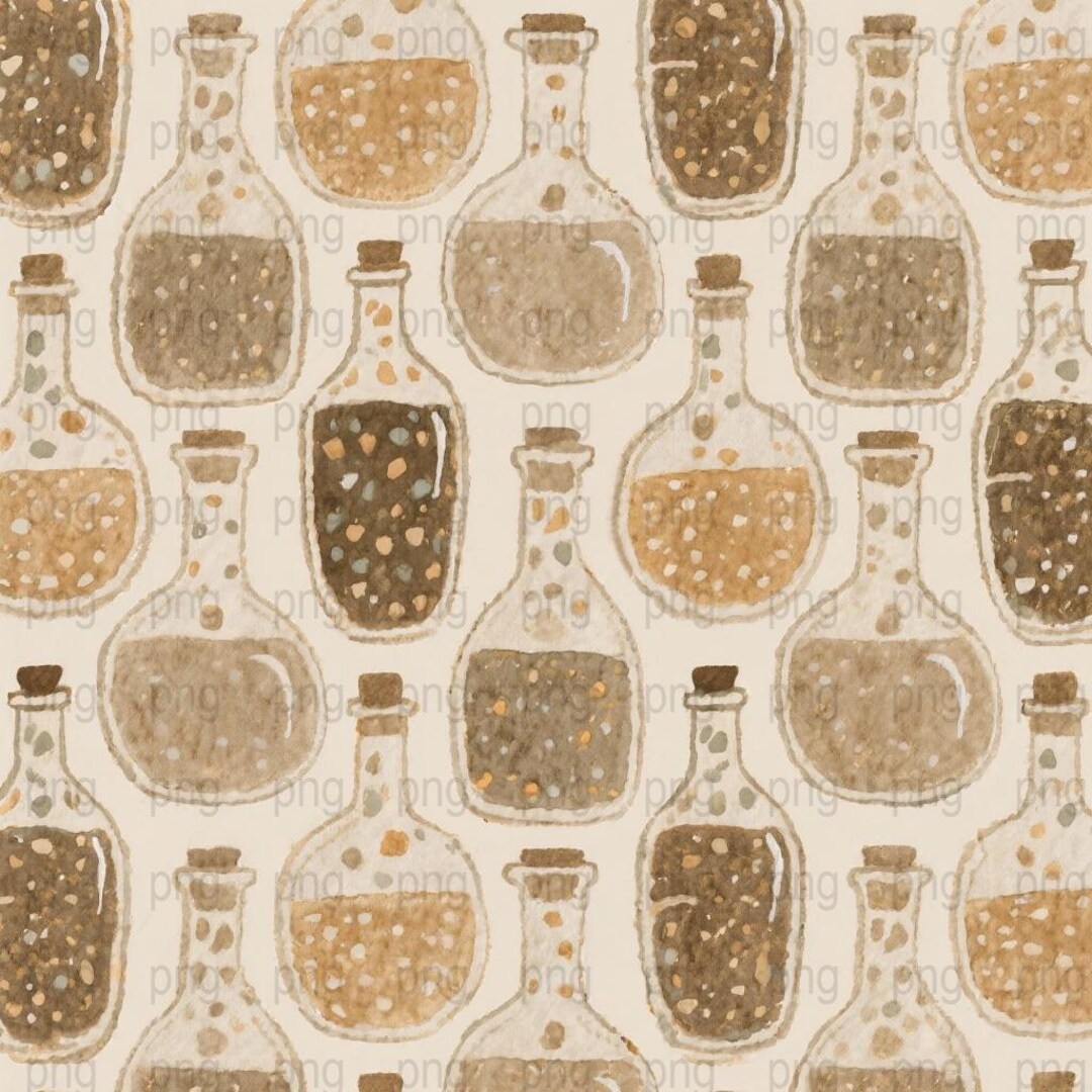 Potion Bottle 20 Oz Tumbler Wrap Png,straight Tapered, Magical Elixir ...