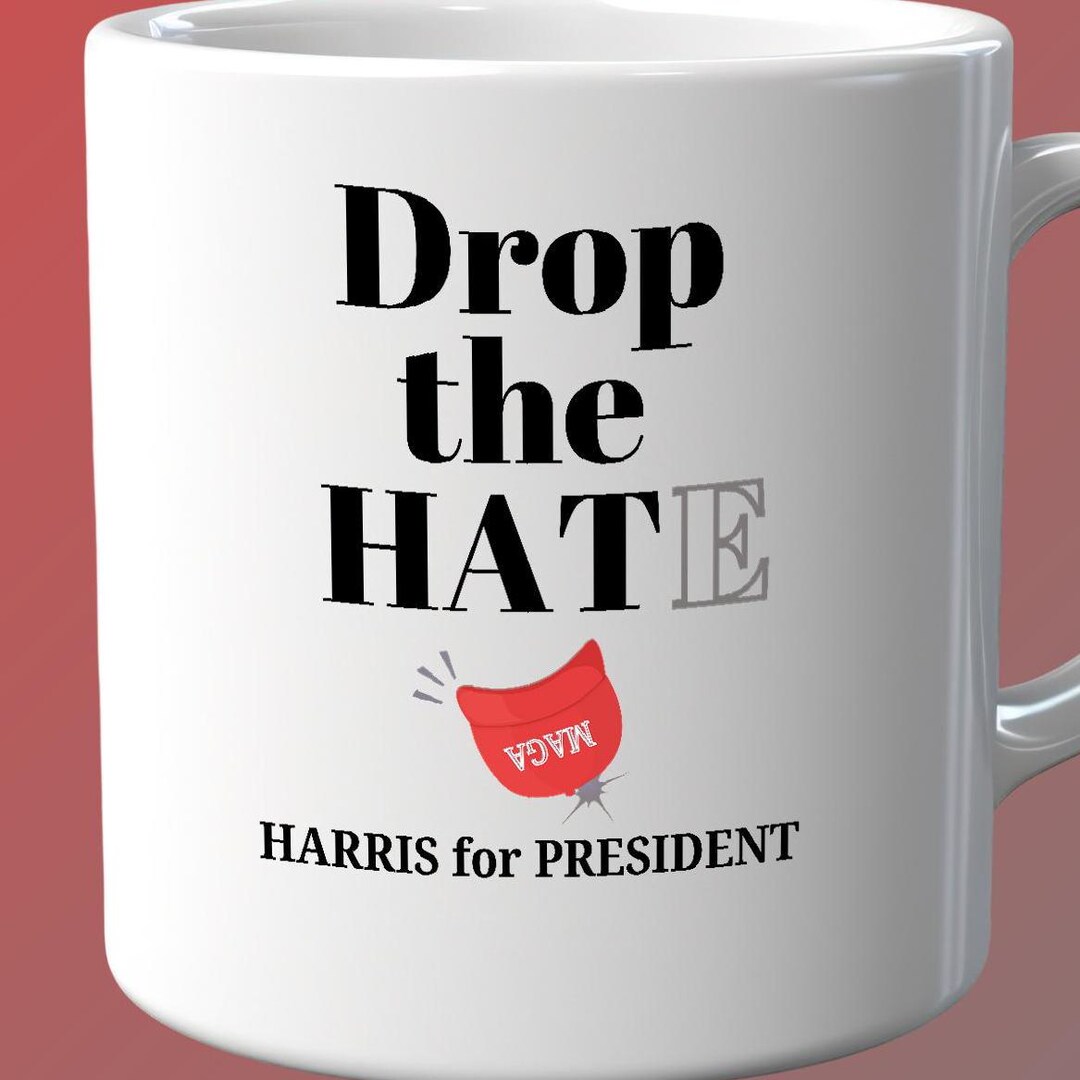 Drop the Hate PNG Clipart Instant Download Sublimation Design for ...
