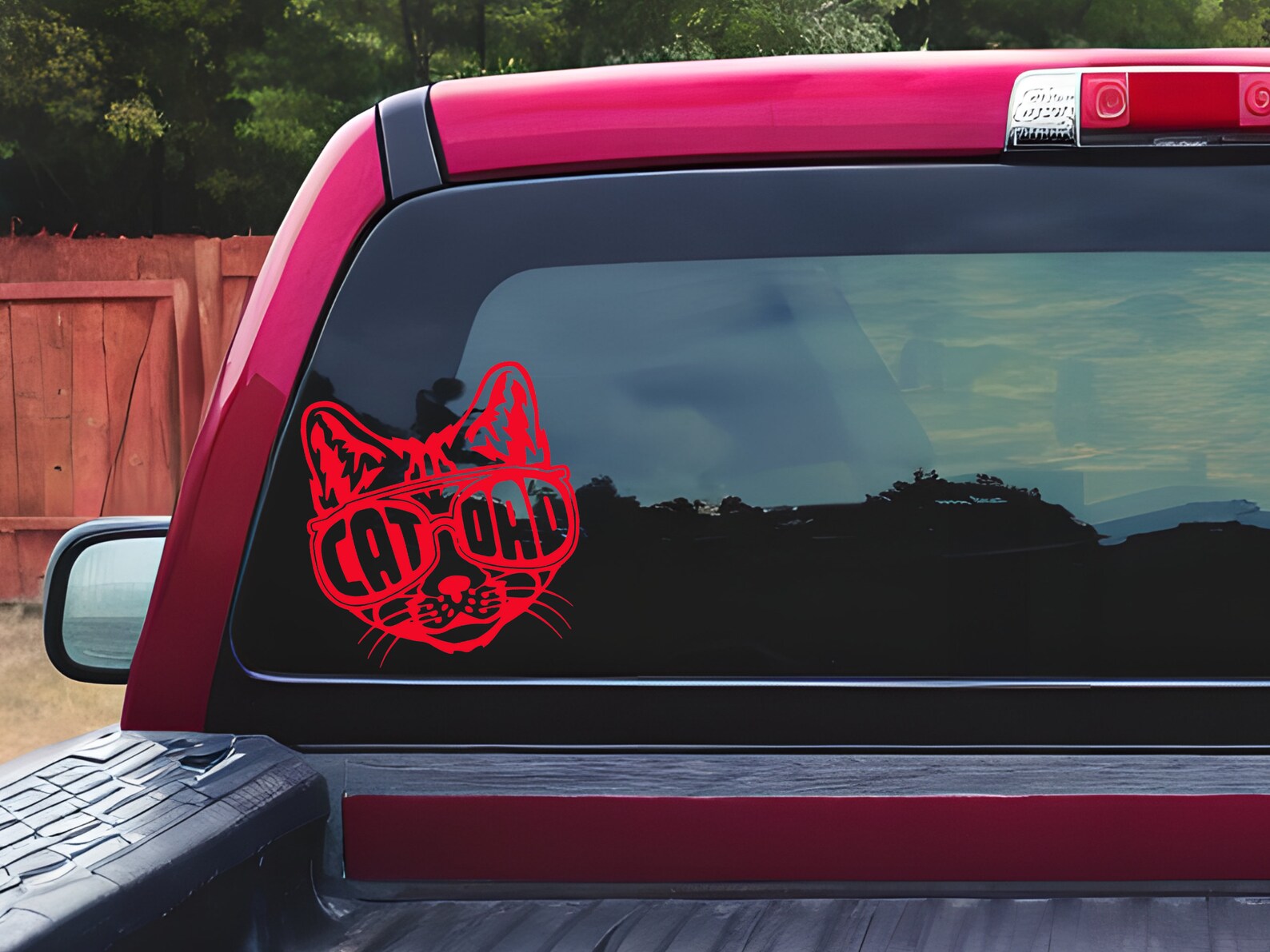 Cad Dad Vinyl Decal - Car Decal Sticker Funny Stickers Bumper Sticker ...