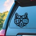 Cad Dad Vinyl Decal - Car Decal Sticker Funny Stickers Bumper Sticker ...