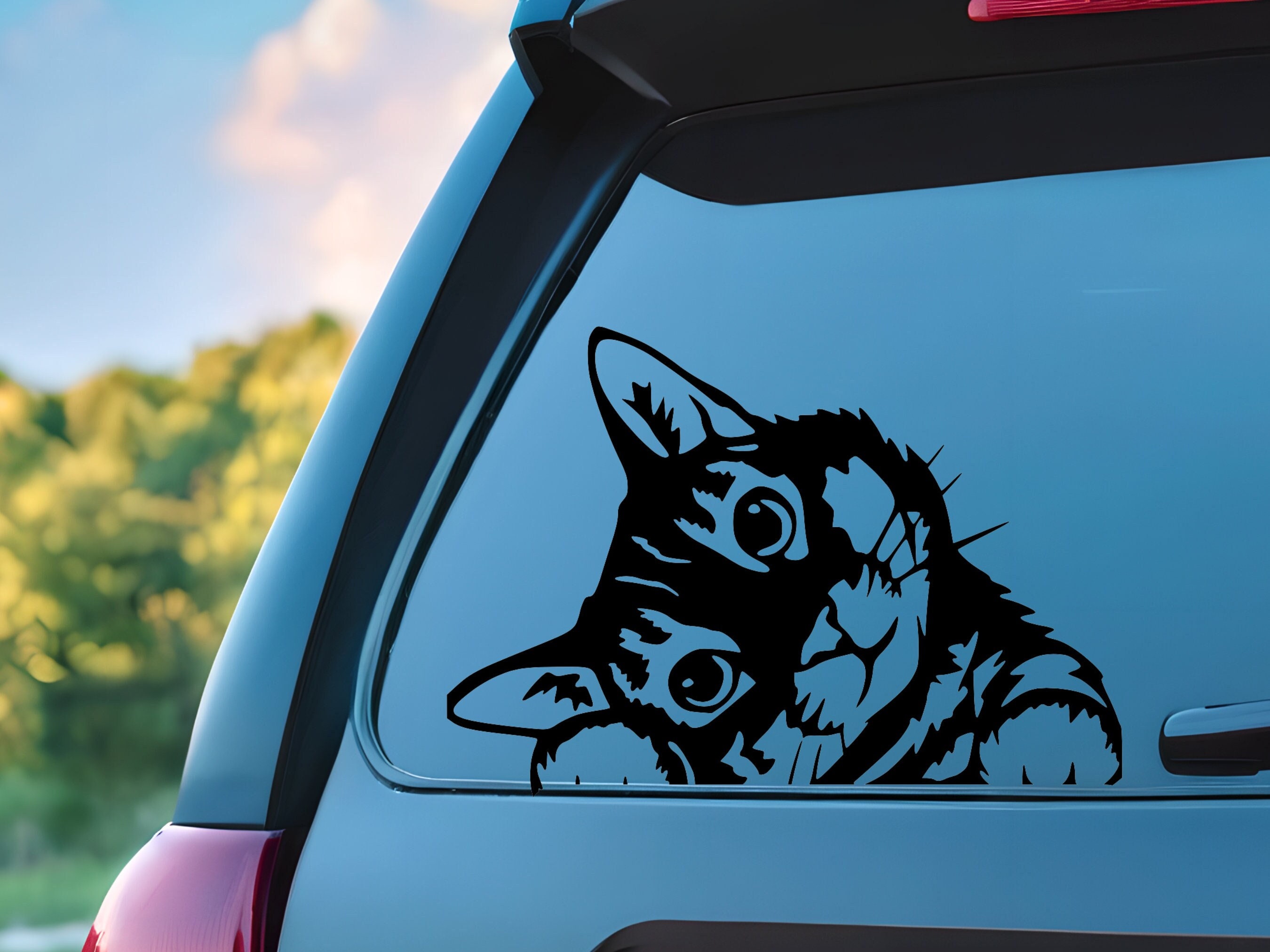 Peeker Sticker - Peeking Cat Stickers and Decals for Car Decals for ...