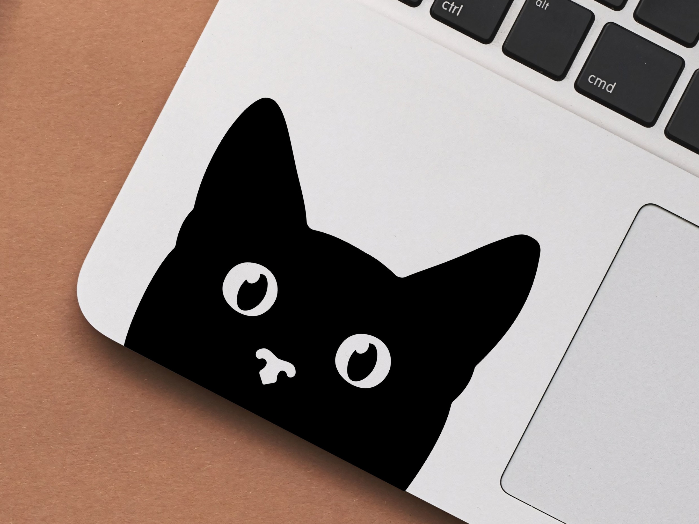 Black Cat Sticker Peeker Sticker Cat Peeking Decal for Car Decals for ...