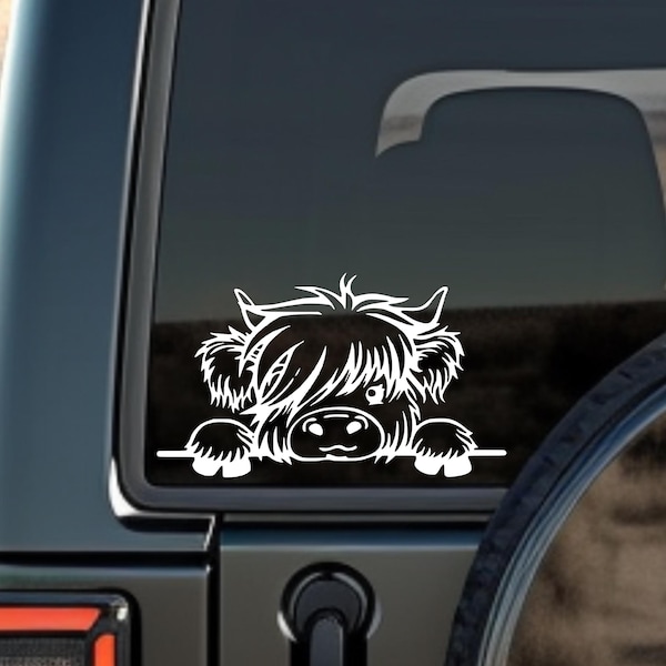 Cow Decal - Etsy
