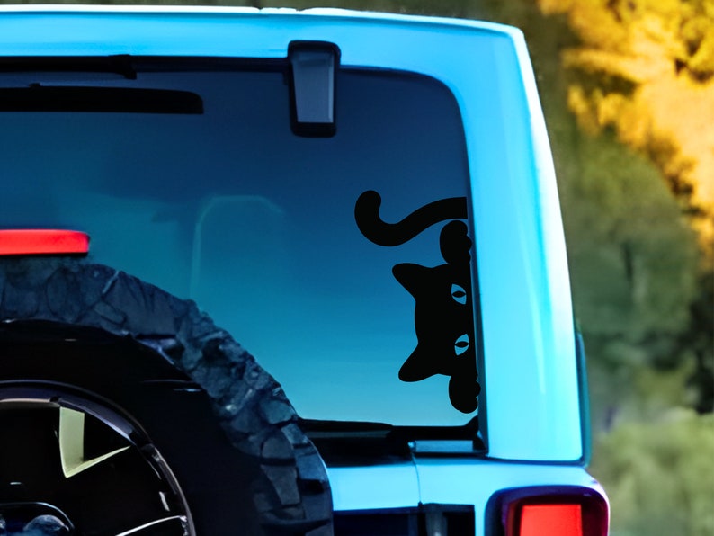 Peeker Sticker - Peeking Cat Stickers and Decals for Car Decals for ...