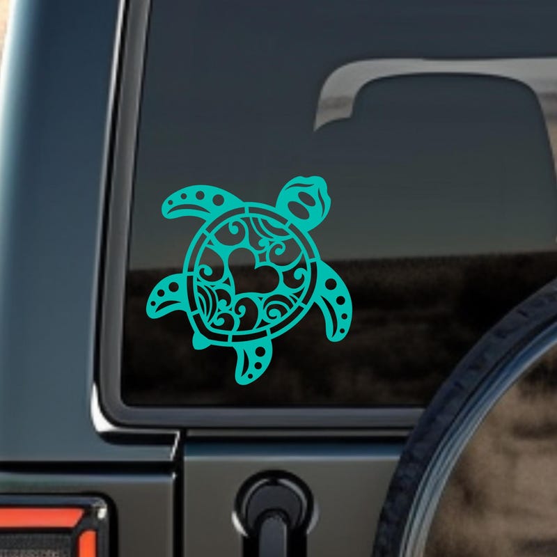 Turtle Decal - Etsy