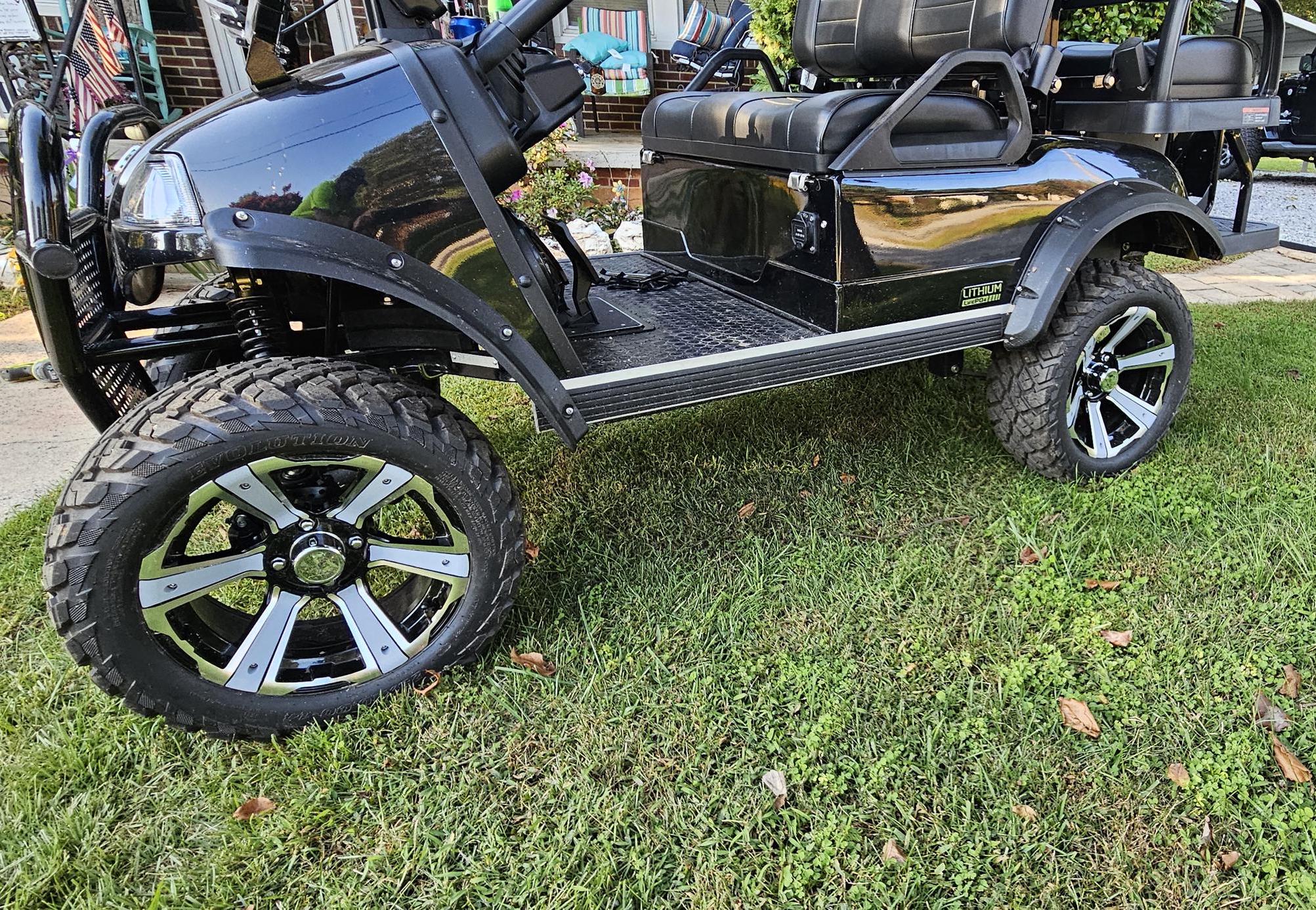 Evolution Golf Cart Wheel Inserts - Fits 14'' Evolution Factory Wheels ...