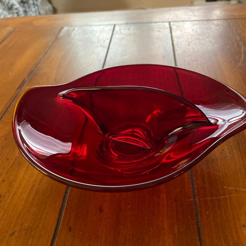 Viking Glass Ruby - Etsy
