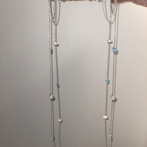 Water Fairy Headpiece, Blue and Silver Fairy Headpiece, Water Fairy ...