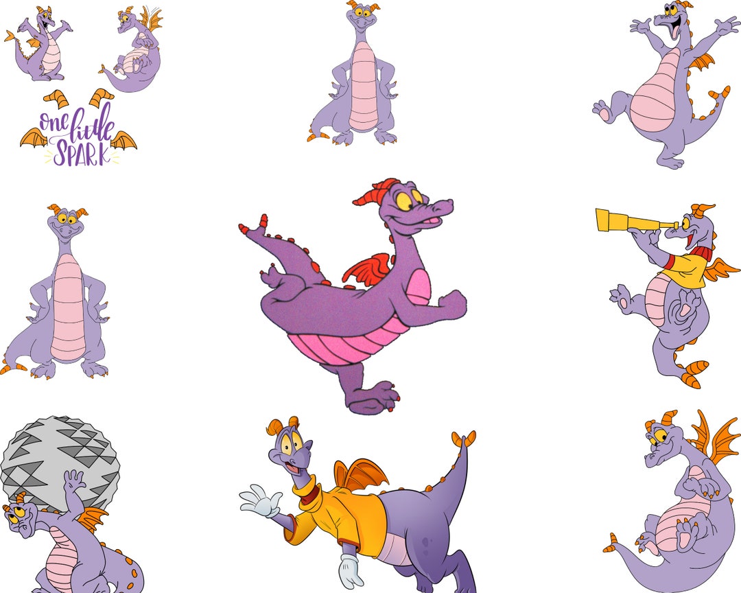 Epcot Figment Inspired Png Bundle, One Little Spark, Journey to ...