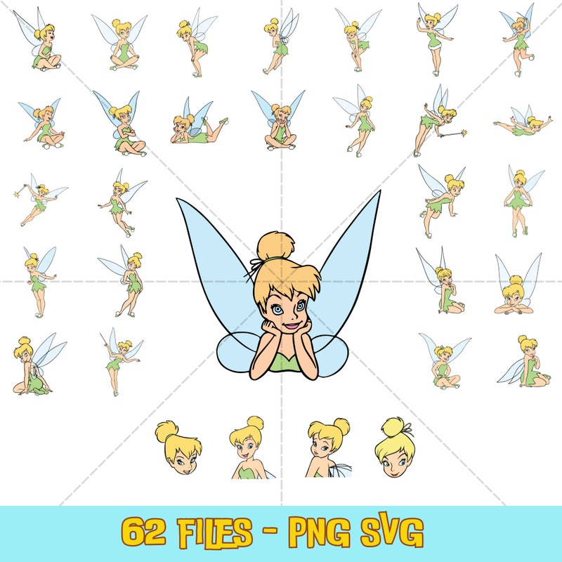 Tinkerbell Svg - Etsy