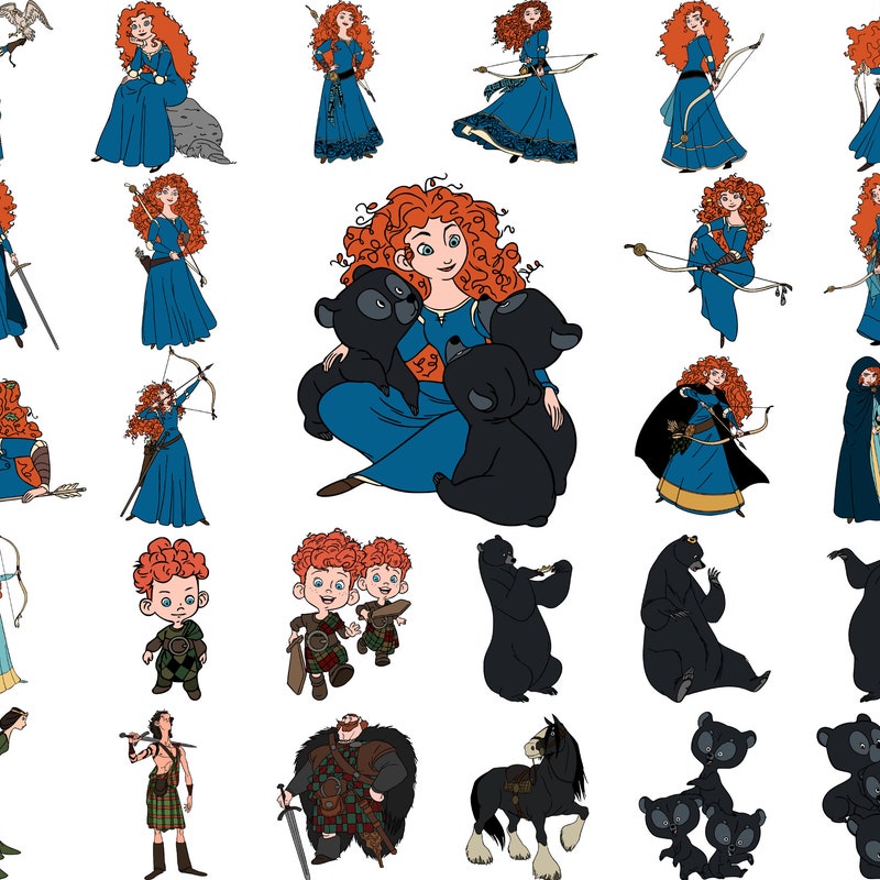 Brave Merida - Etsy