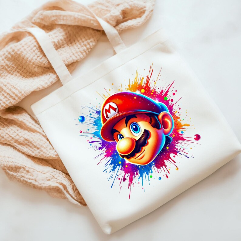 Mario Clipart Bundle, Super Mario Splash Png, Mario Clipart, Videogame ...