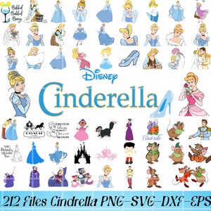Cinderella Svg - Etsy