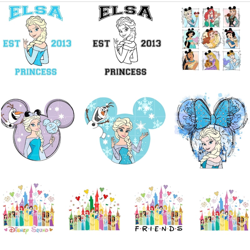 Frozen Minnie - Etsy