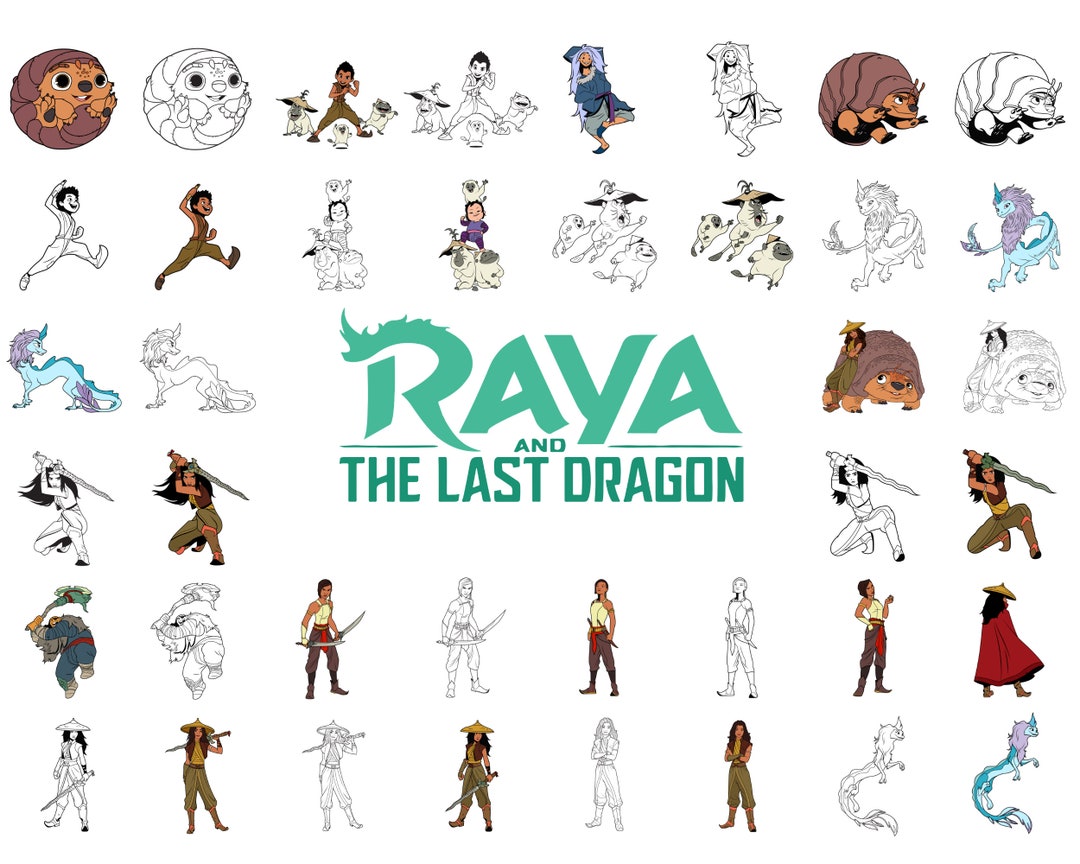 Raya SVG, Raya and the Last Dragon Svg Bundle, Raya Svg for Cricut ...