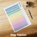 Step Tracker Printable, Goal Setting, Progress Tracker, Habit Forming ...