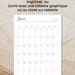 2024 & 2025 French Calendar Printable, Agenda, Minimalist, Yearly ...