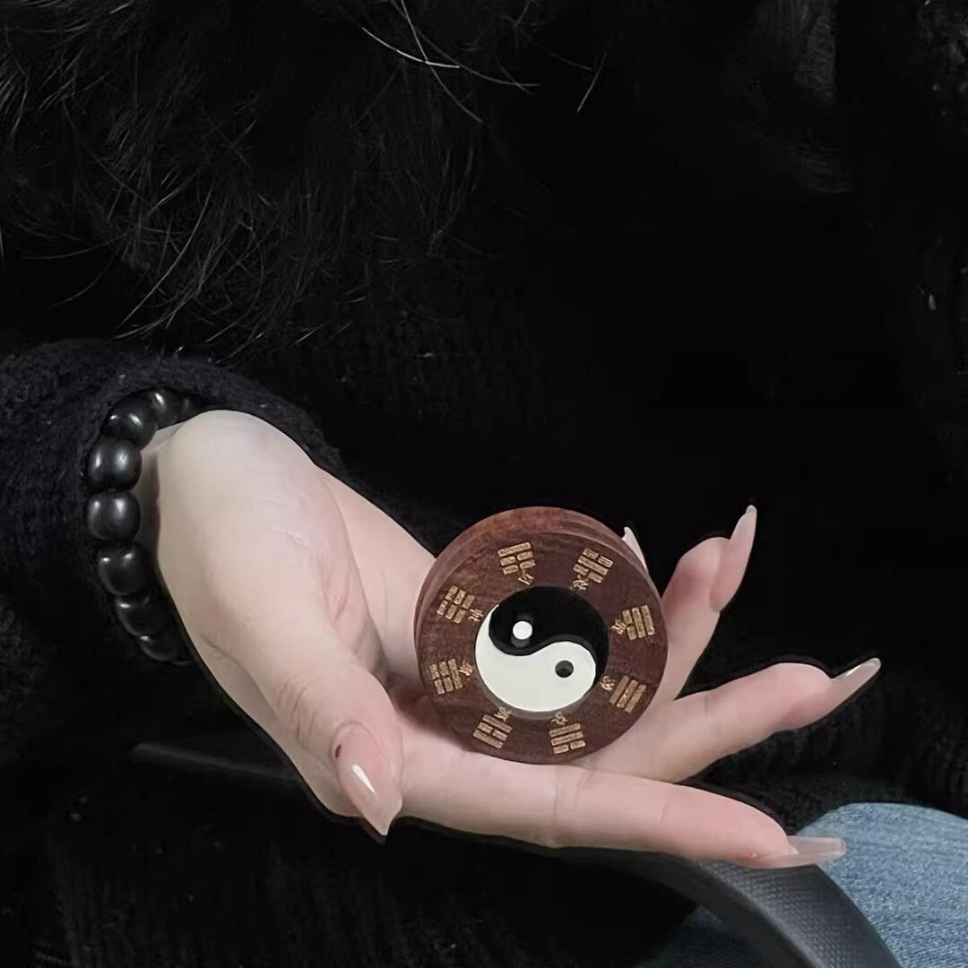Tai Chi Bagua Rotating Compass Handpiece Stress Relief Fidget Toy - Etsy