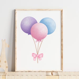 Unicorn Wall Art, Set of 6 Printable Unicorn Rainbow Art, Girls Room ...