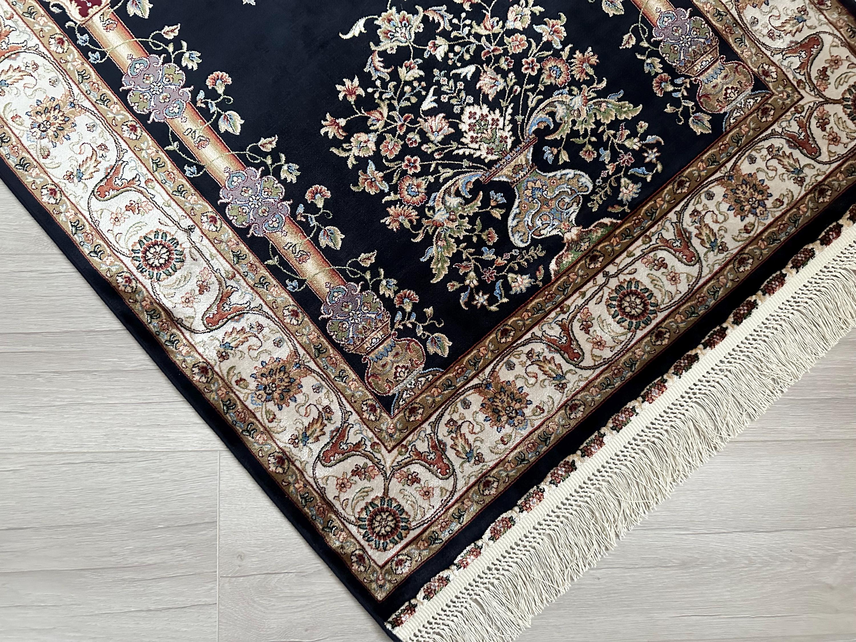 Prayer Rug for Muslim/ 3x4 Seccadah Silk Rug/ Bamboo Silk Rug/ Janamaz ...
