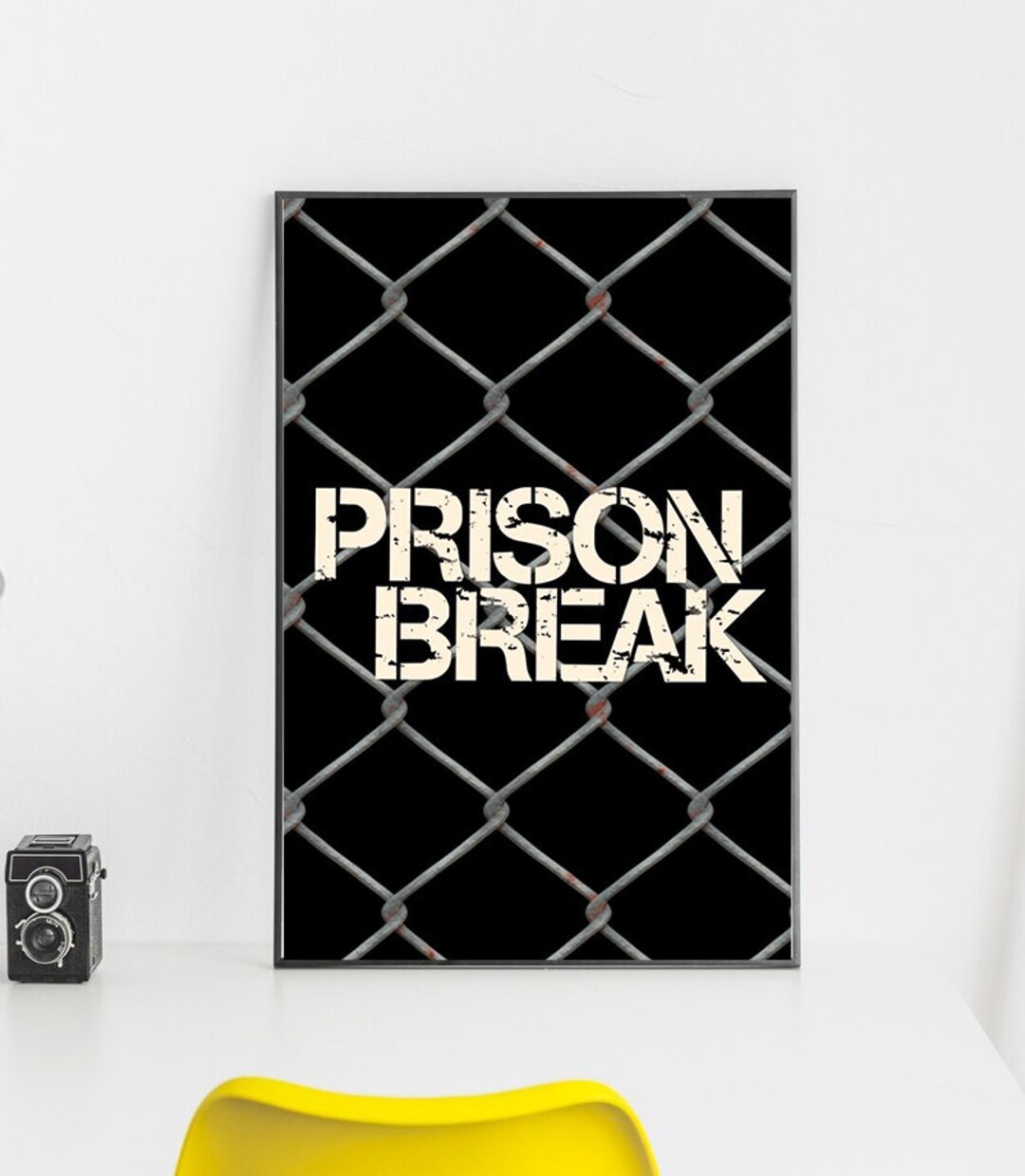 Prison Break Movie Posters Movie Prints Home Decor High Quality Canvas ...